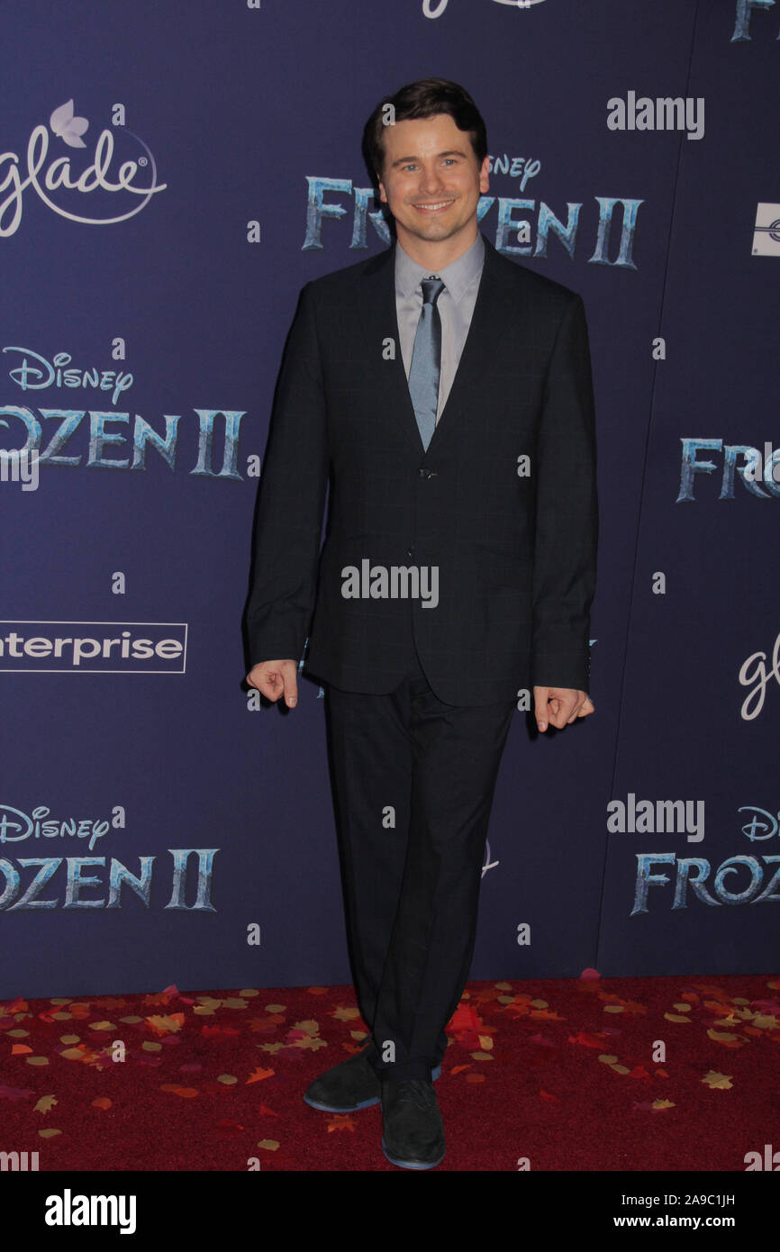 Los Angeles, USA. 07th Nov, 2019. Jason Ritter 11/07/2019 The World ...