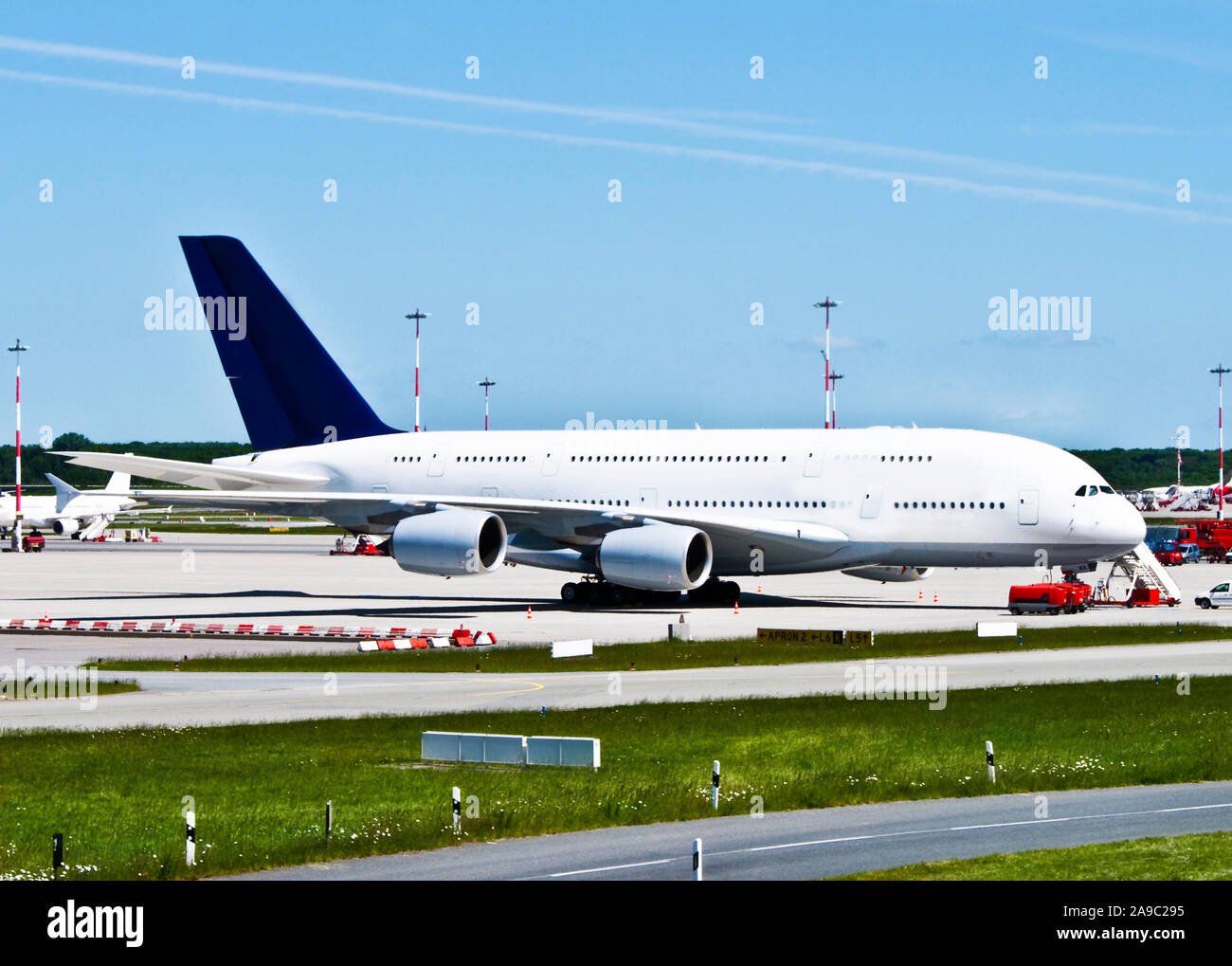Airbus A 380 Stock Photo - Alamy