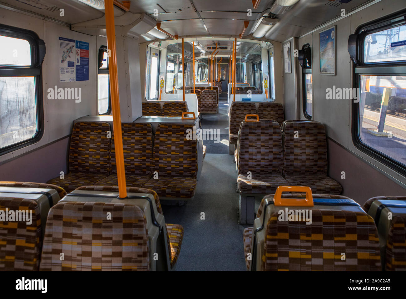 London overground interior hi-res stock photography and images - Alamy