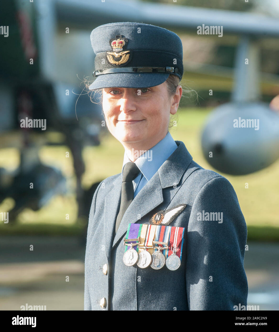 Wing Commander 26 year old Nikki Thomas becomes the first woman to ...