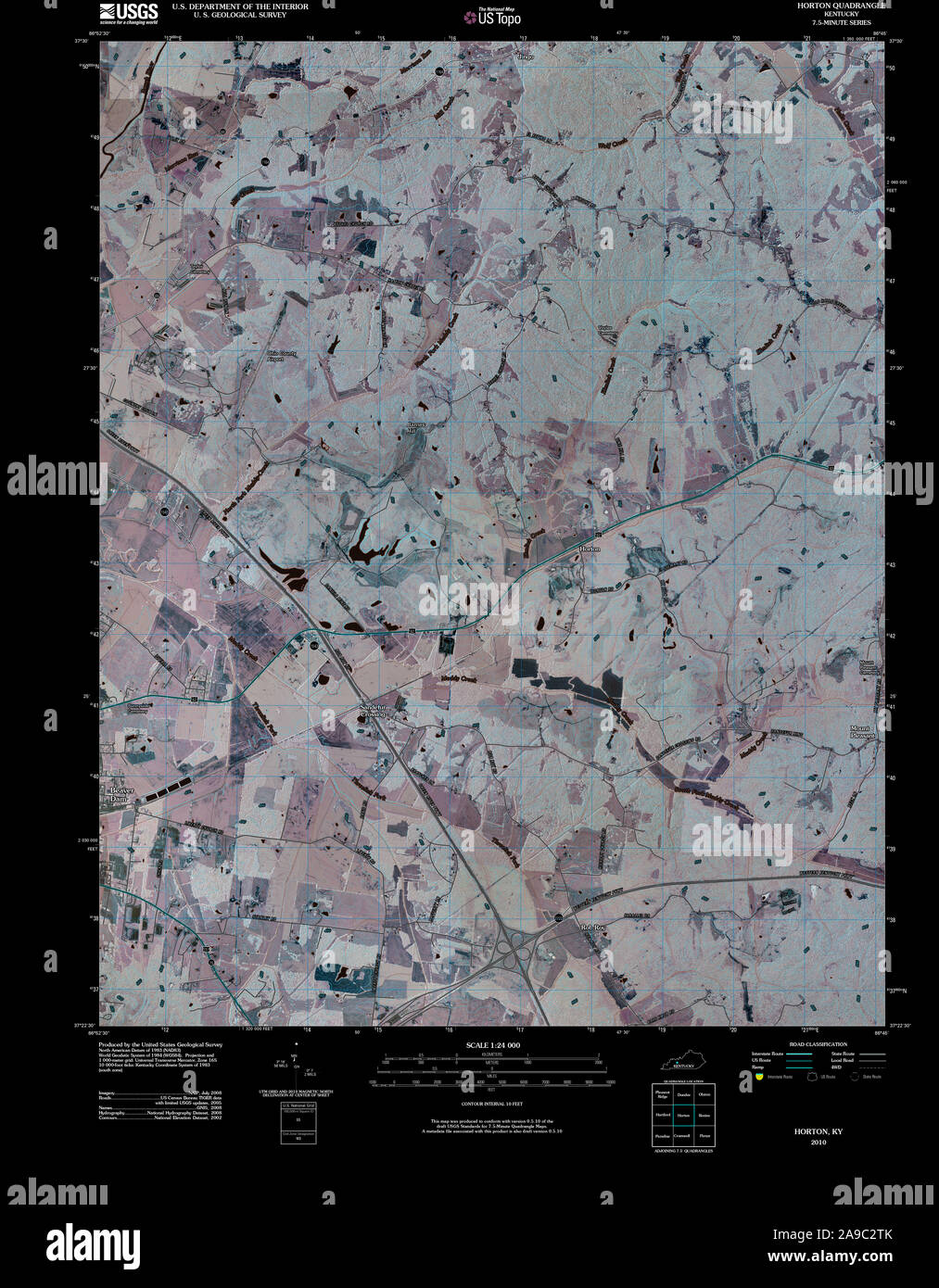 Horton map hi-res stock photography and images - Alamy