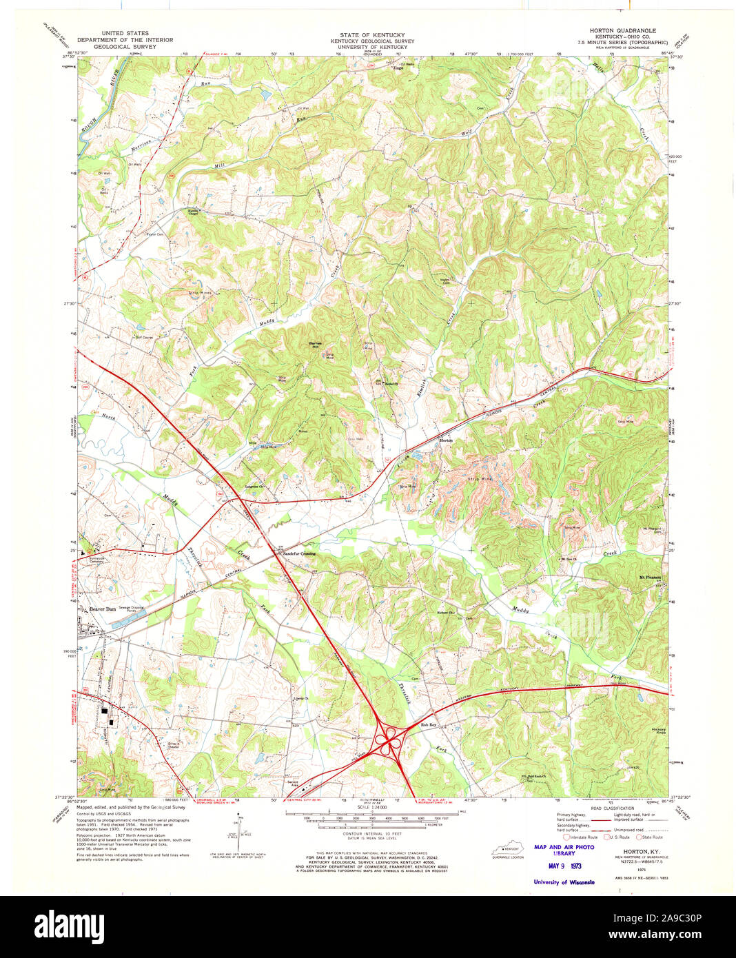 Horton map hi-res stock photography and images - Alamy