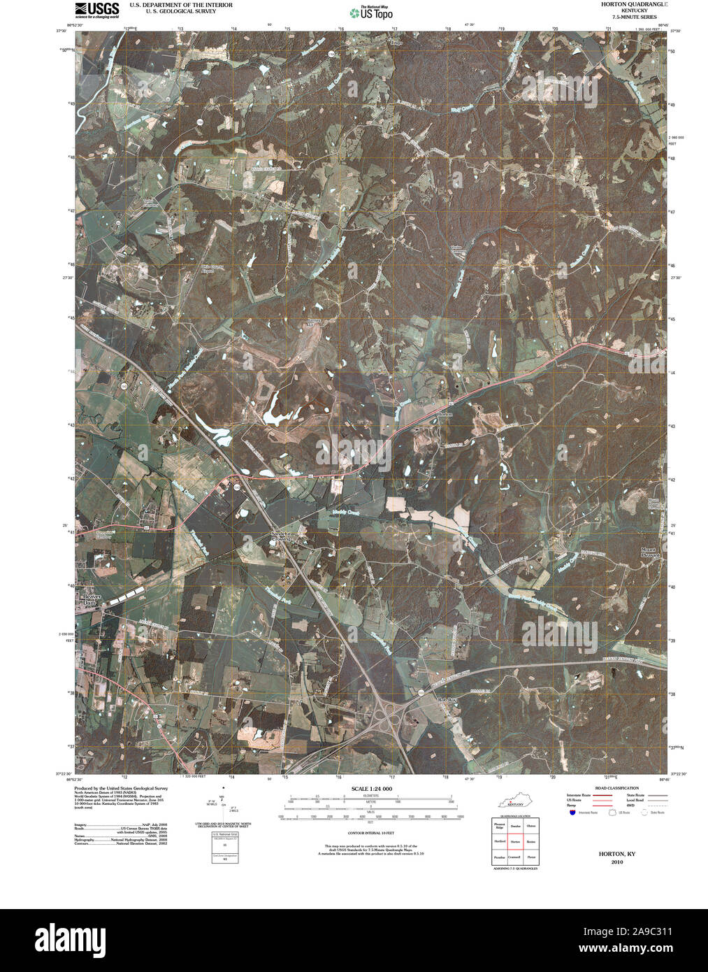 Horton map hi-res stock photography and images - Alamy