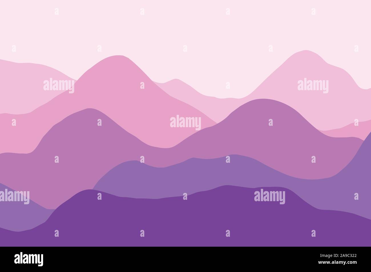 Scenic view layered rock Stock Vector Images - Alamy