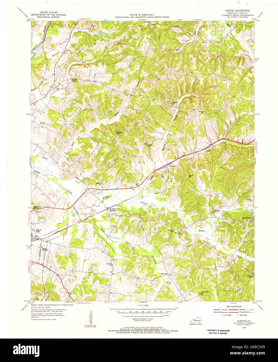 Horton map hi-res stock photography and images - Alamy