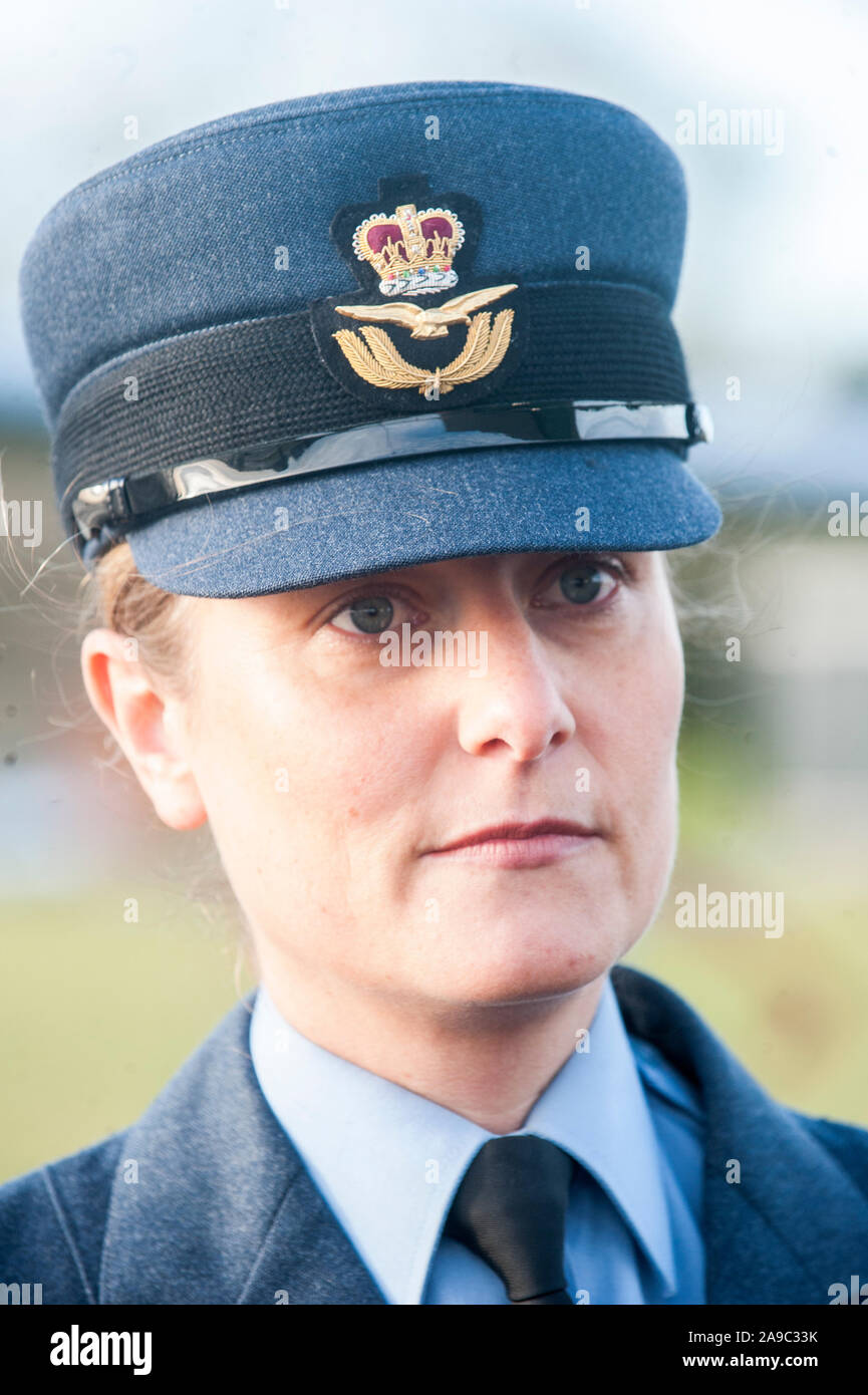 Wing Commander 26 year old Nikki Thomas becomes the first woman to ...