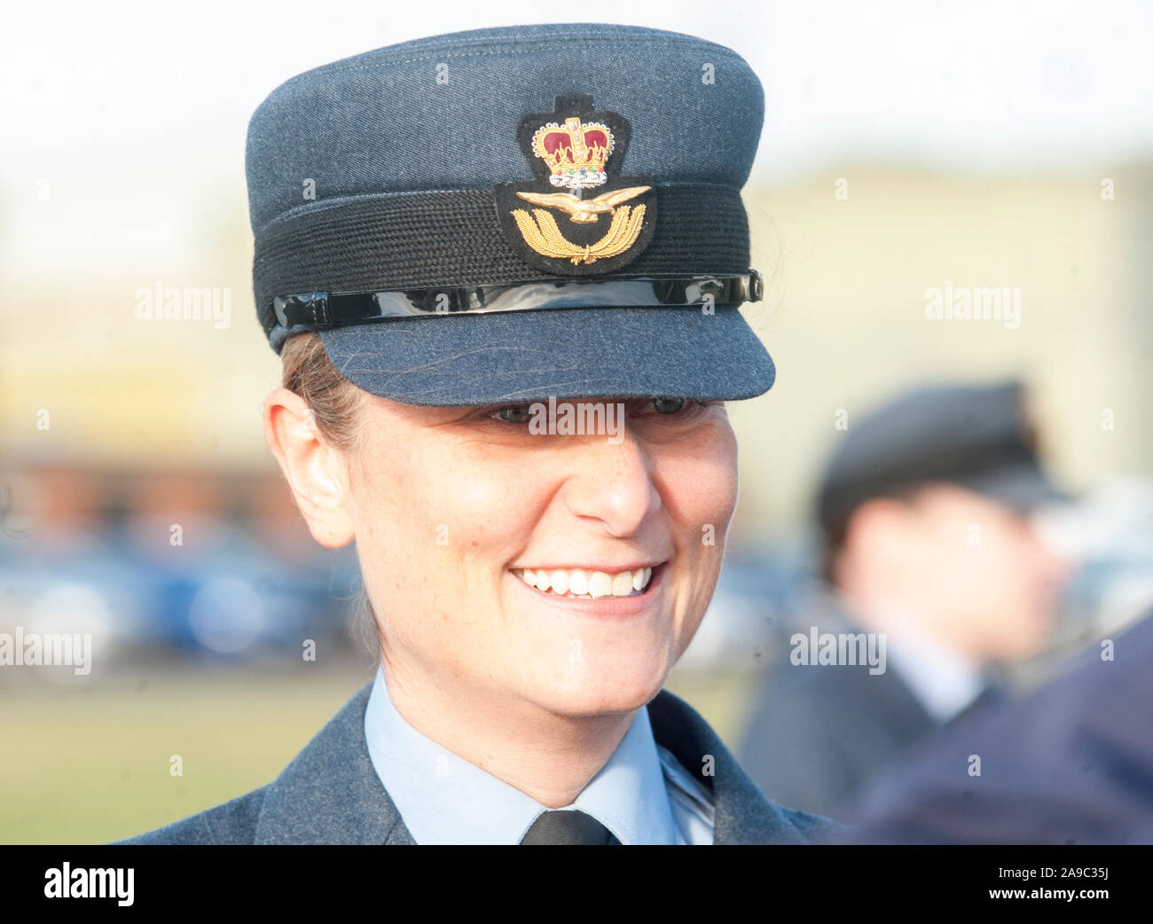 Wing Commander 26 year old Nikki Thomas becomes the first woman to ...