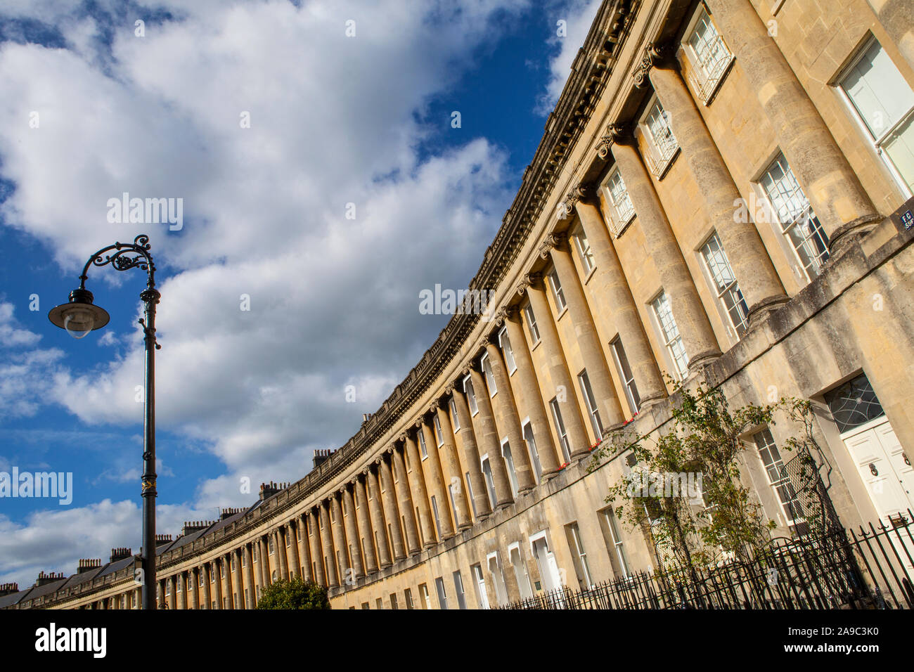 Bath, UK - September 29th 2012: The magnificent terraced Georgian ...