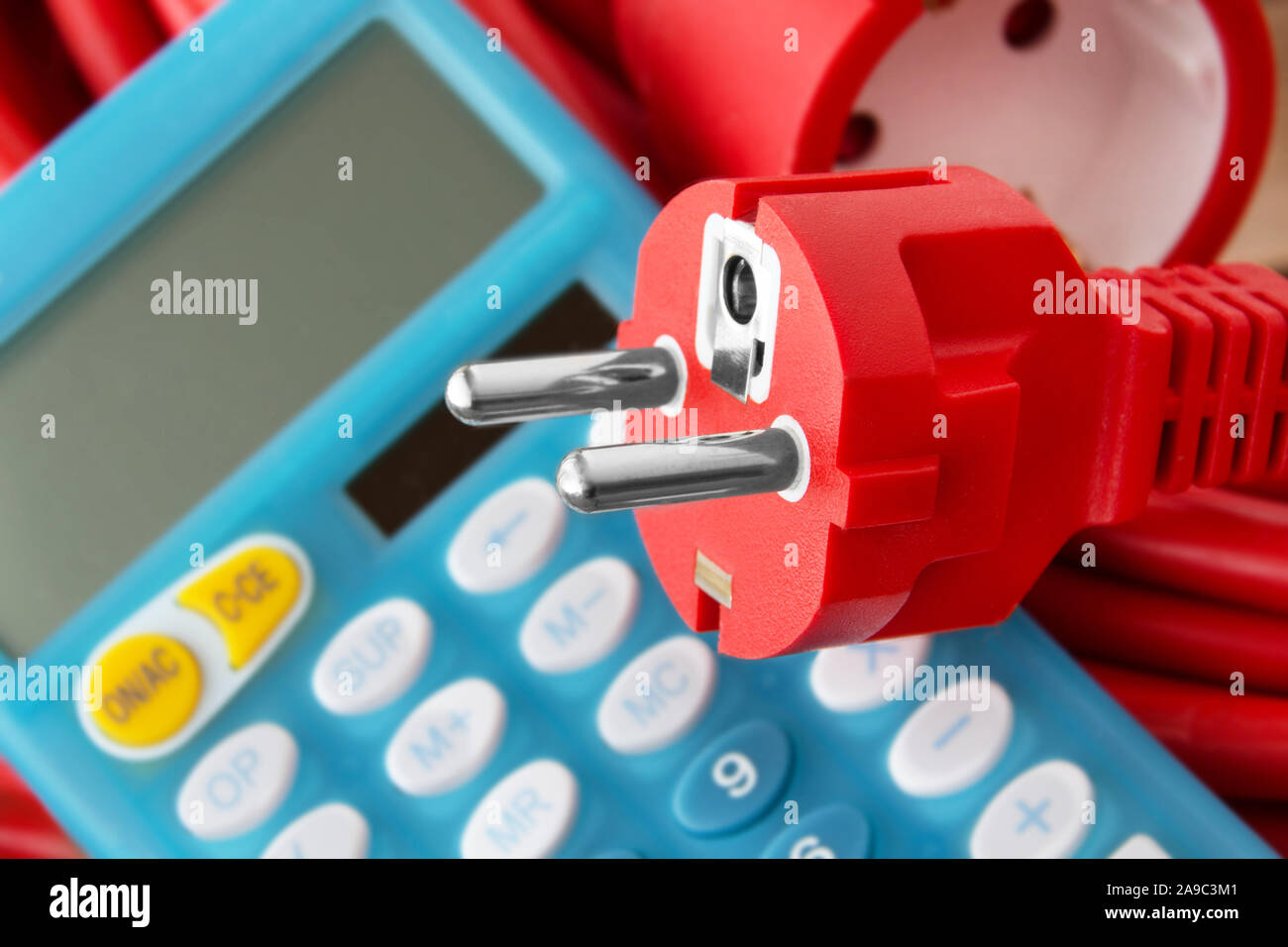 Electricity costs tax cable hi-res stock photography and images - Alamy