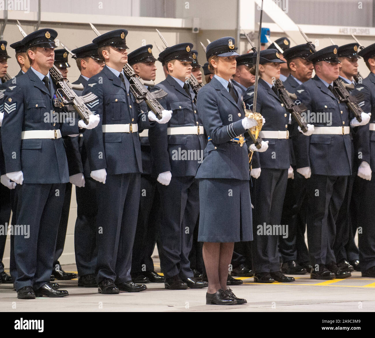 Wing Commander 26 year old Nikki Thomas becomes the first woman to ...