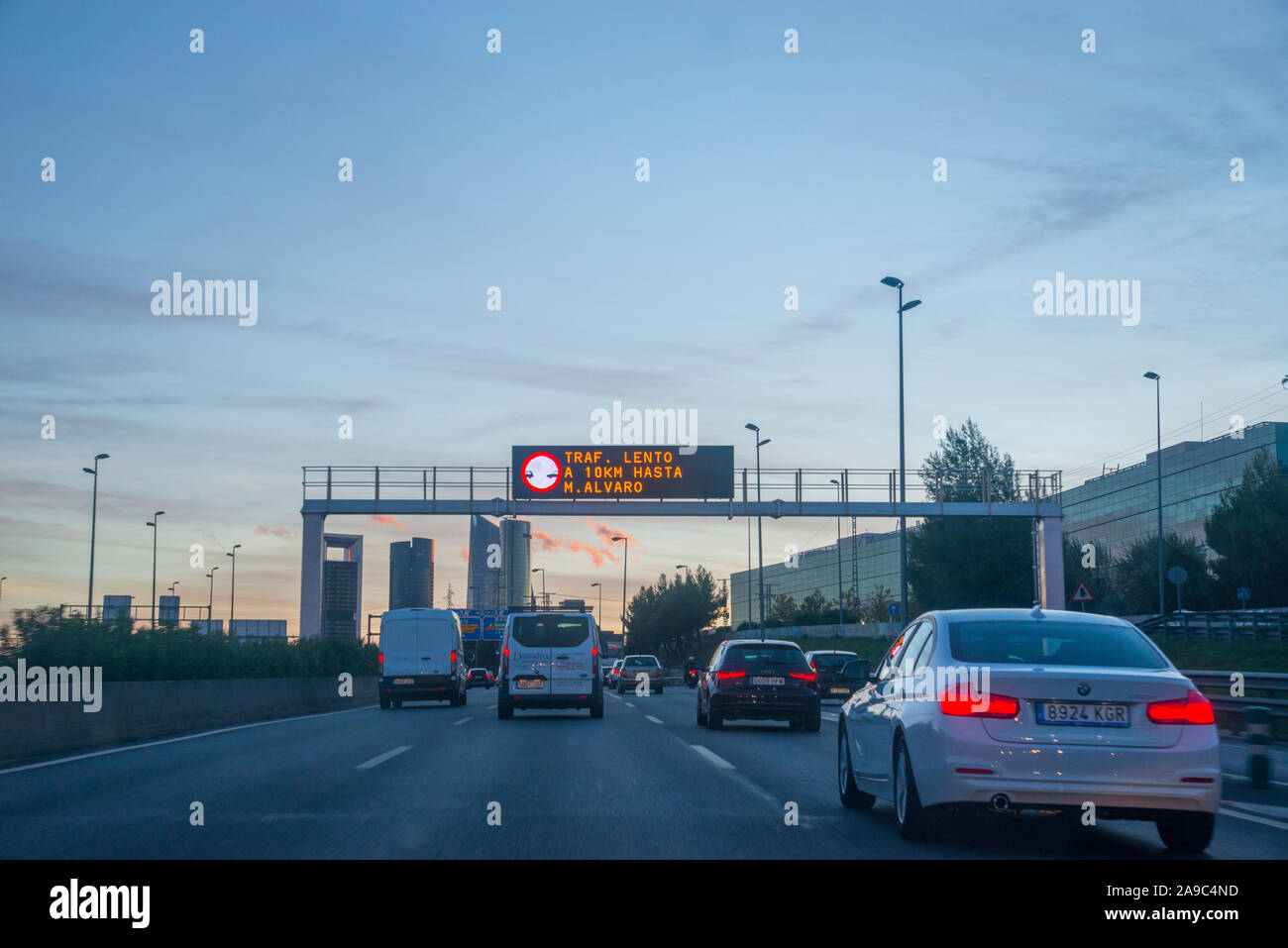 Motorway driving spain hi-res stock photography and images - Alamy