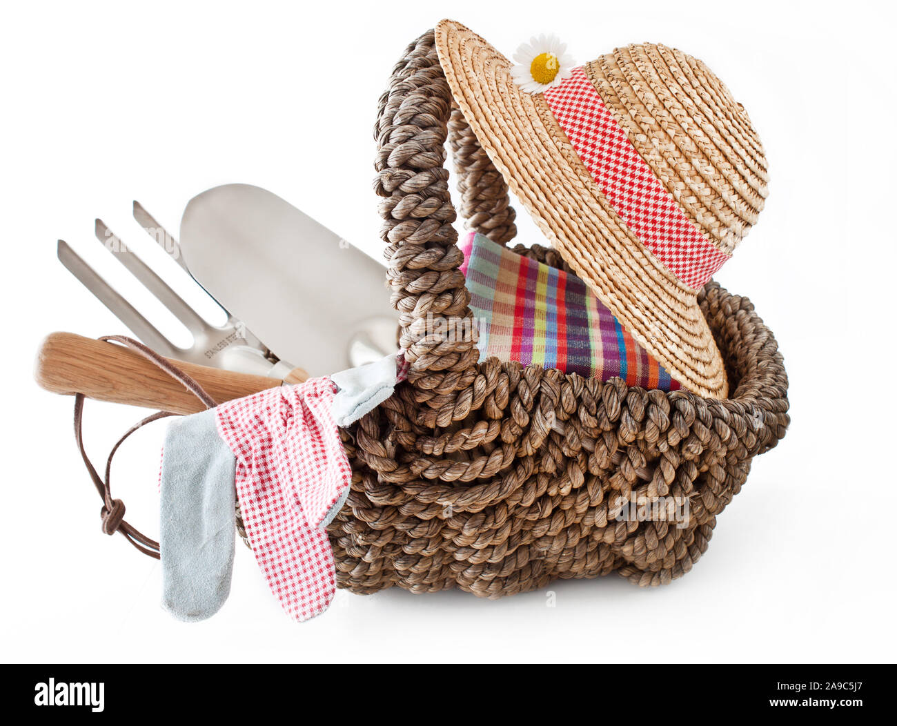 Vintage gardening fork Cut Out Stock Images & Pictures - Alamy