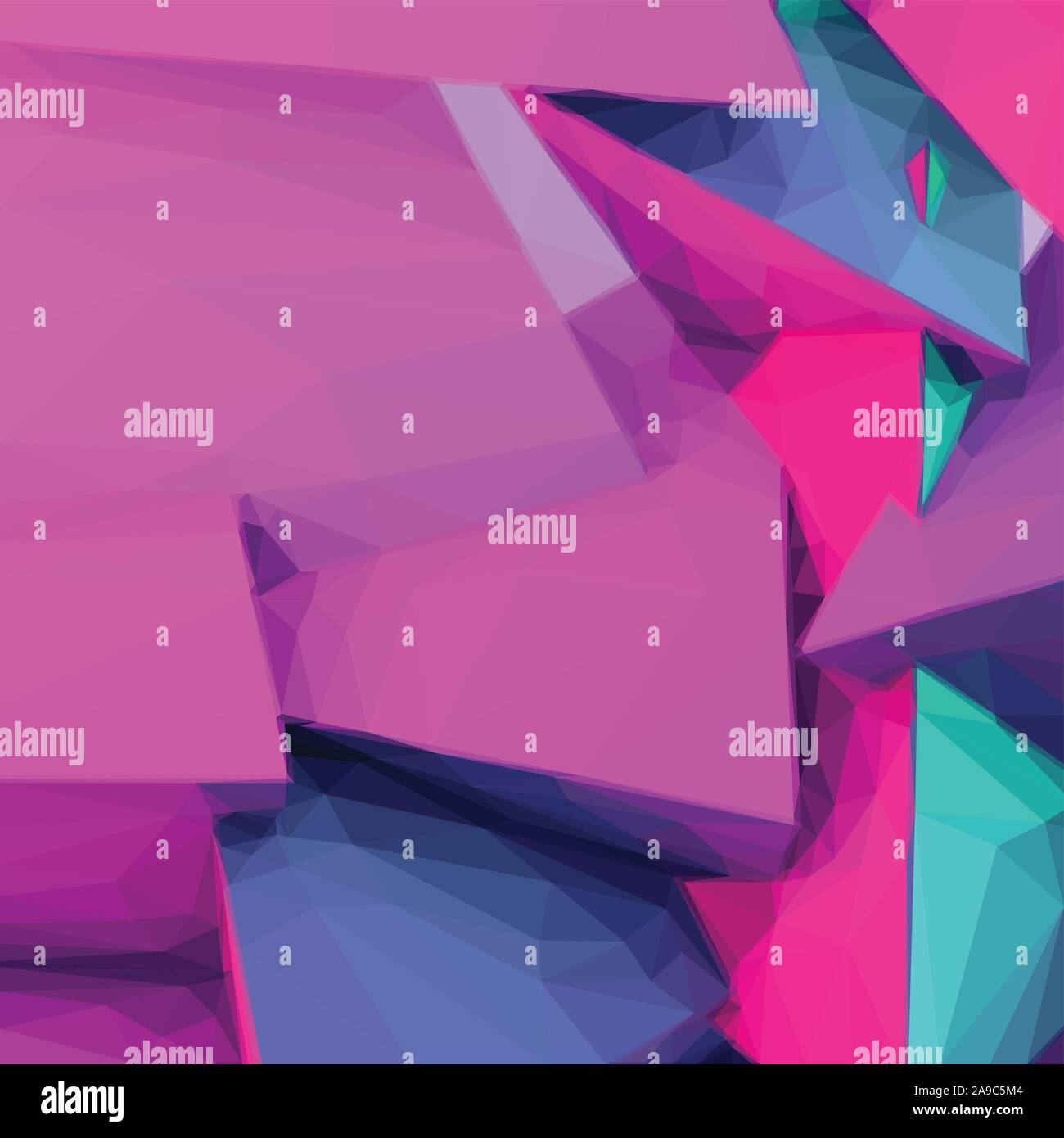 Abstract background with colorful blue and purple triangular shapes Stock Vector Image & Art - Alamy