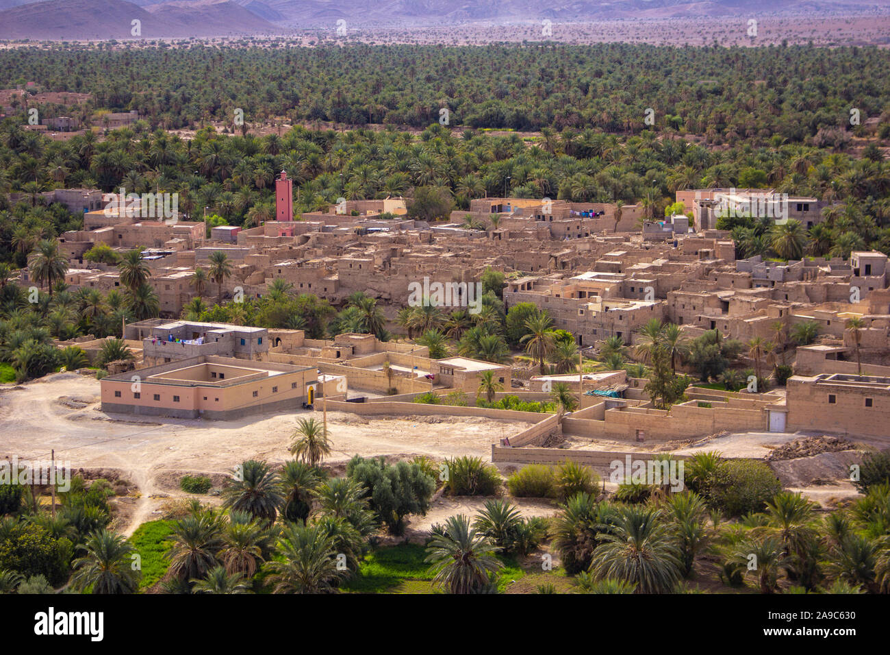 Palm Oasis Tata Morocco Stock Photo - Alamy