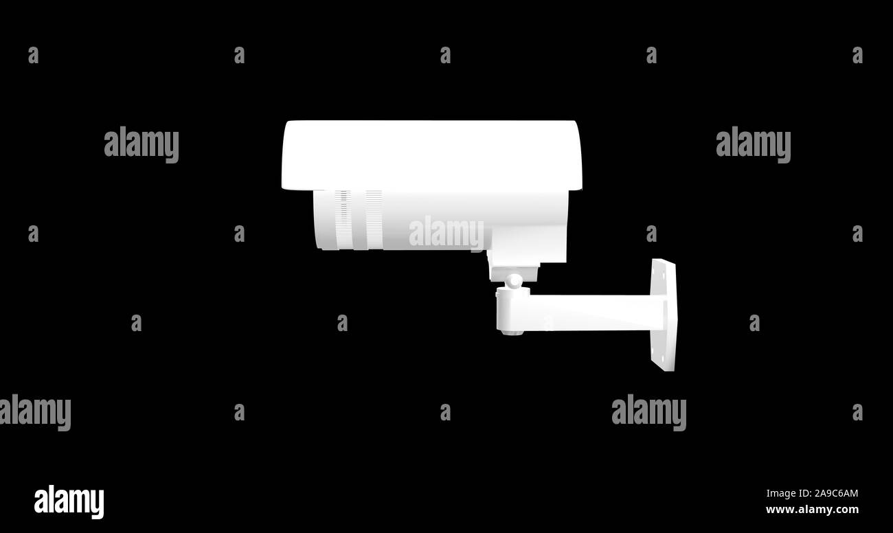 Protection concept cctv on Black and White Stock Photos & Images - Alamy