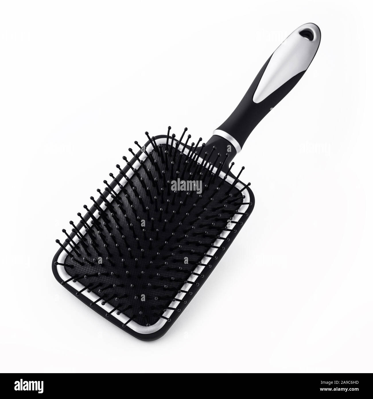Hairbrush isolated against white background Stock Photo - Alamy