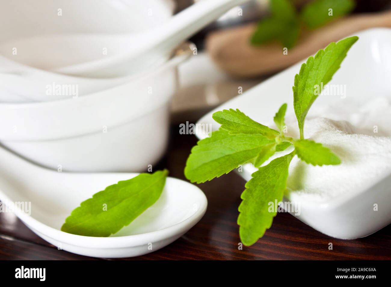 Stevia leaves kitchen hi-res stock photography and images - Alamy