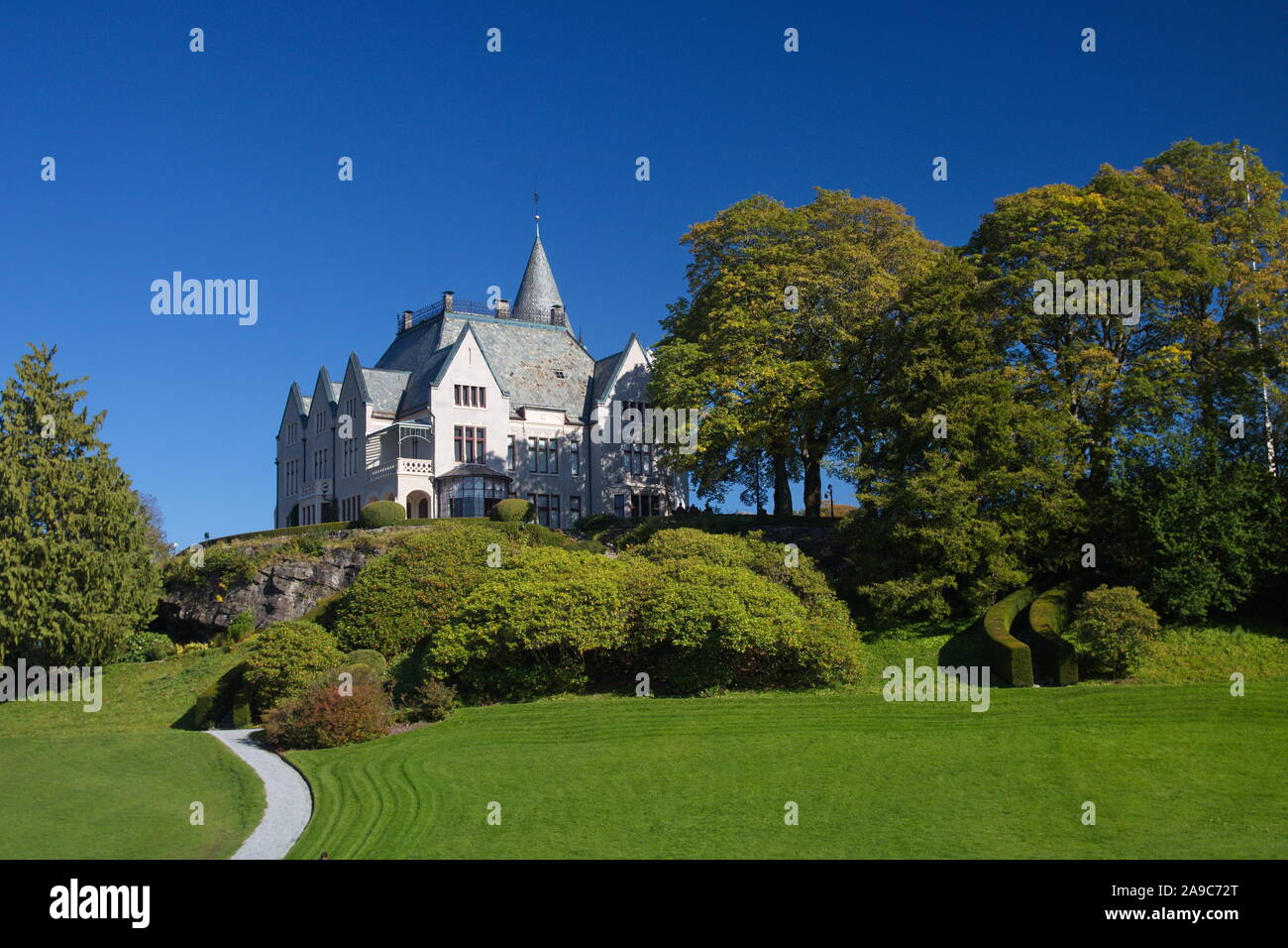 Gamlehaugen, Bergen, Norway Stock Photo - Alamy