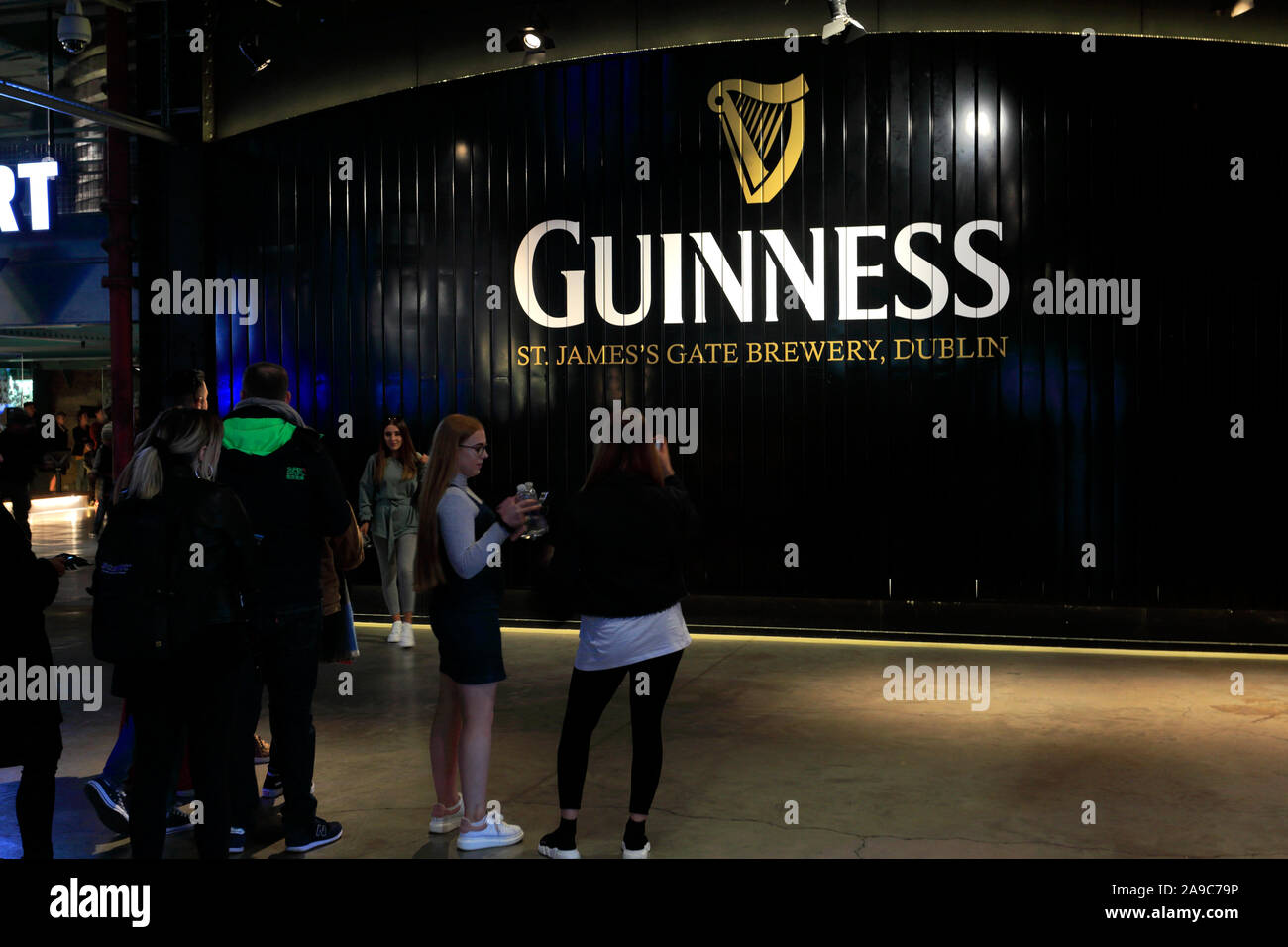 Image inside the Guinness Storehouse Brewery Visitor Attraction, St ...