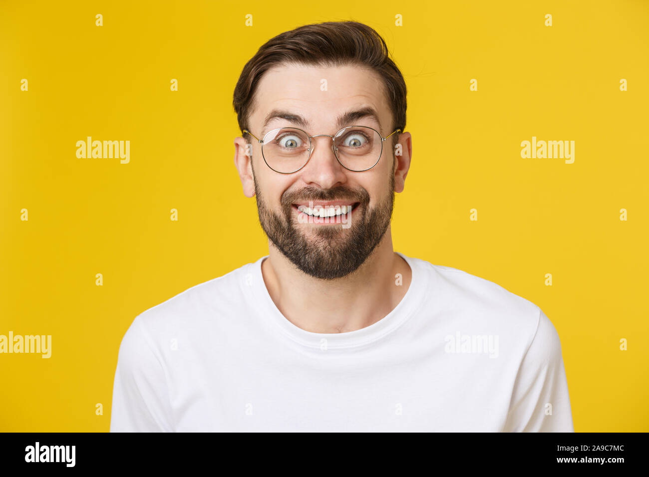 Man satisfied look on face hi-res stock photography and images - Alamy