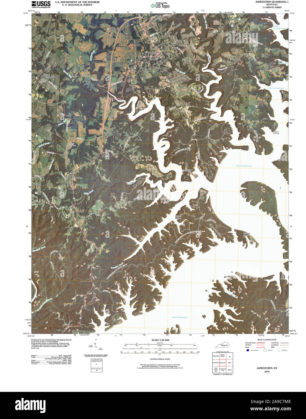 Jamestown map Cut Out Stock Images & Pictures - Alamy