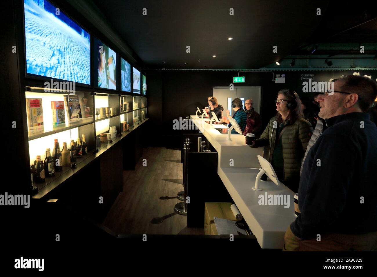 Image inside the Guinness Storehouse Brewery Visitor Attraction, St ...