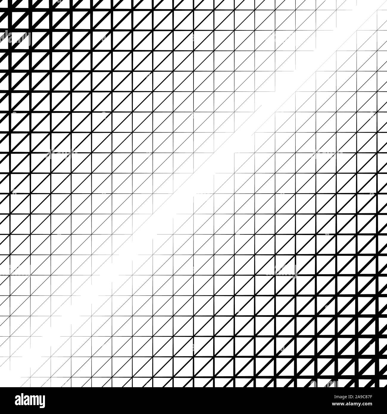 Background with gradient of triangle shaped cells grid Stock Vector ...