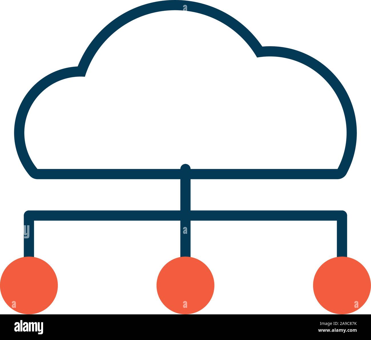 cloud computing server isolated icon Stock Vector Image & Art - Alamy