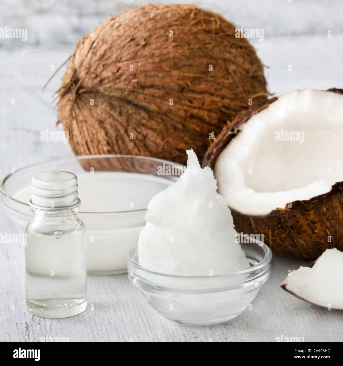 Coconut products hi-res stock photography and images - Alamy