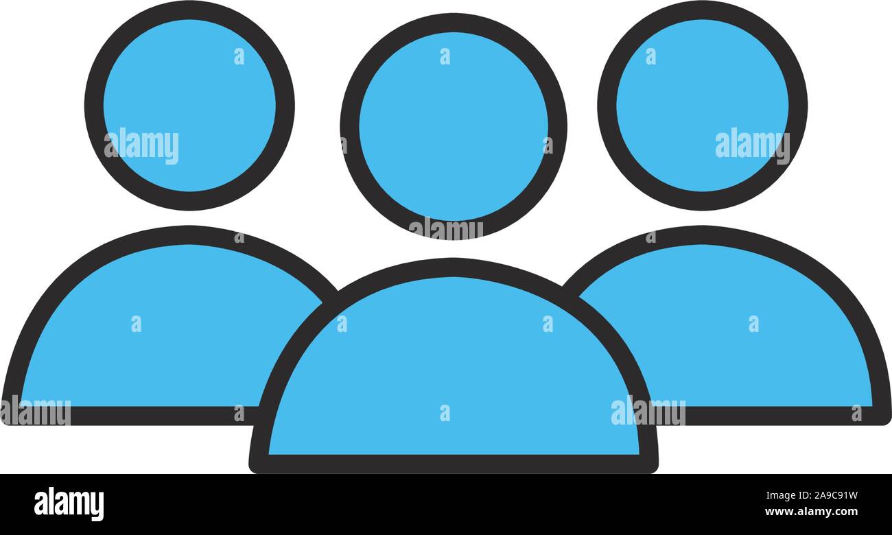 Avatar team group internet Stock Vector Images - Alamy