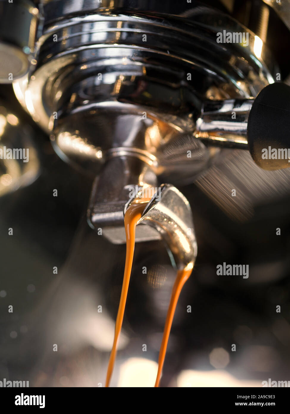 Professional coffee machine gold hi-res stock photography and images ...