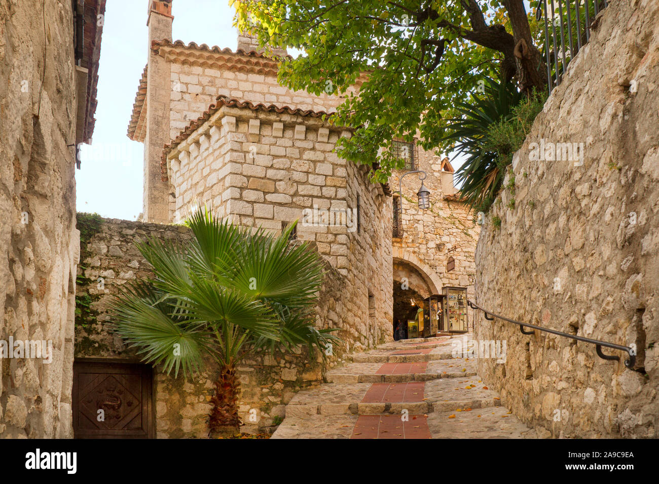The Village of Eze, in the French Riviera Stock Photo - Alamy