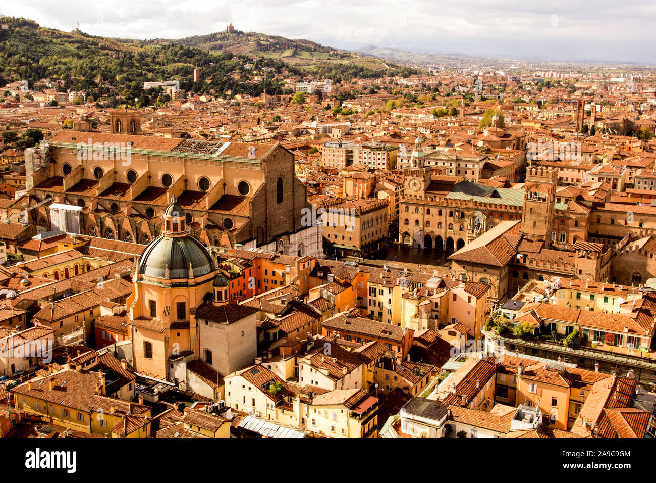 Bologna rooftop hi-res stock photography and images - Alamy