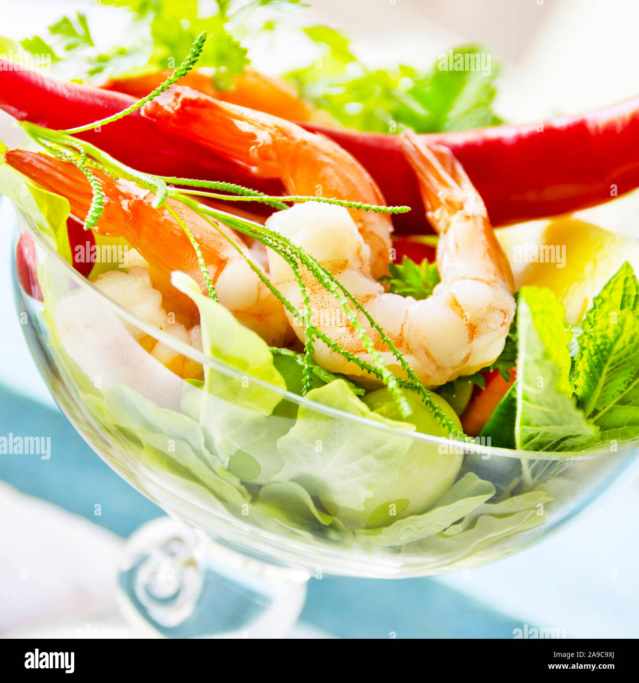Scampi cocktail hi-res stock photography and images - Alamy