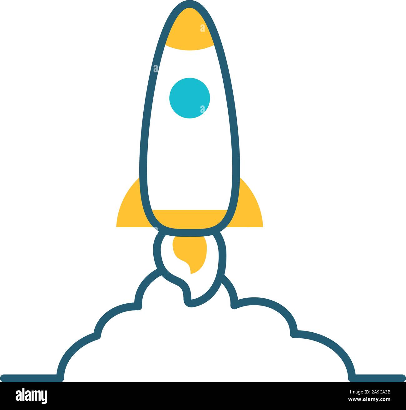 Satellite launcher Stock Vector Images - Alamy