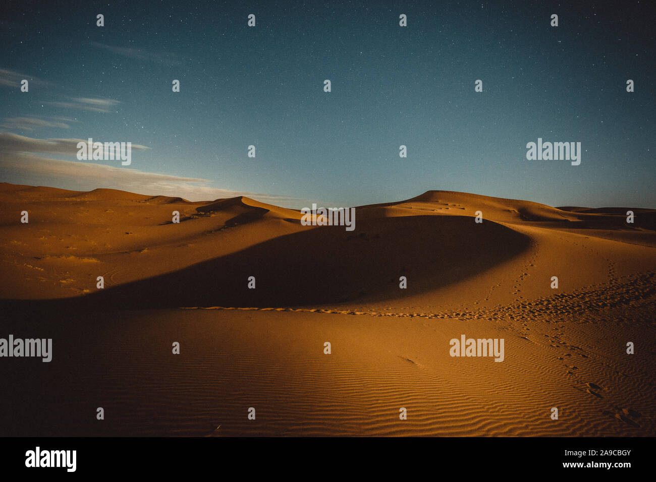 Details of Sahara Desert at night Stock Photo - Alamy