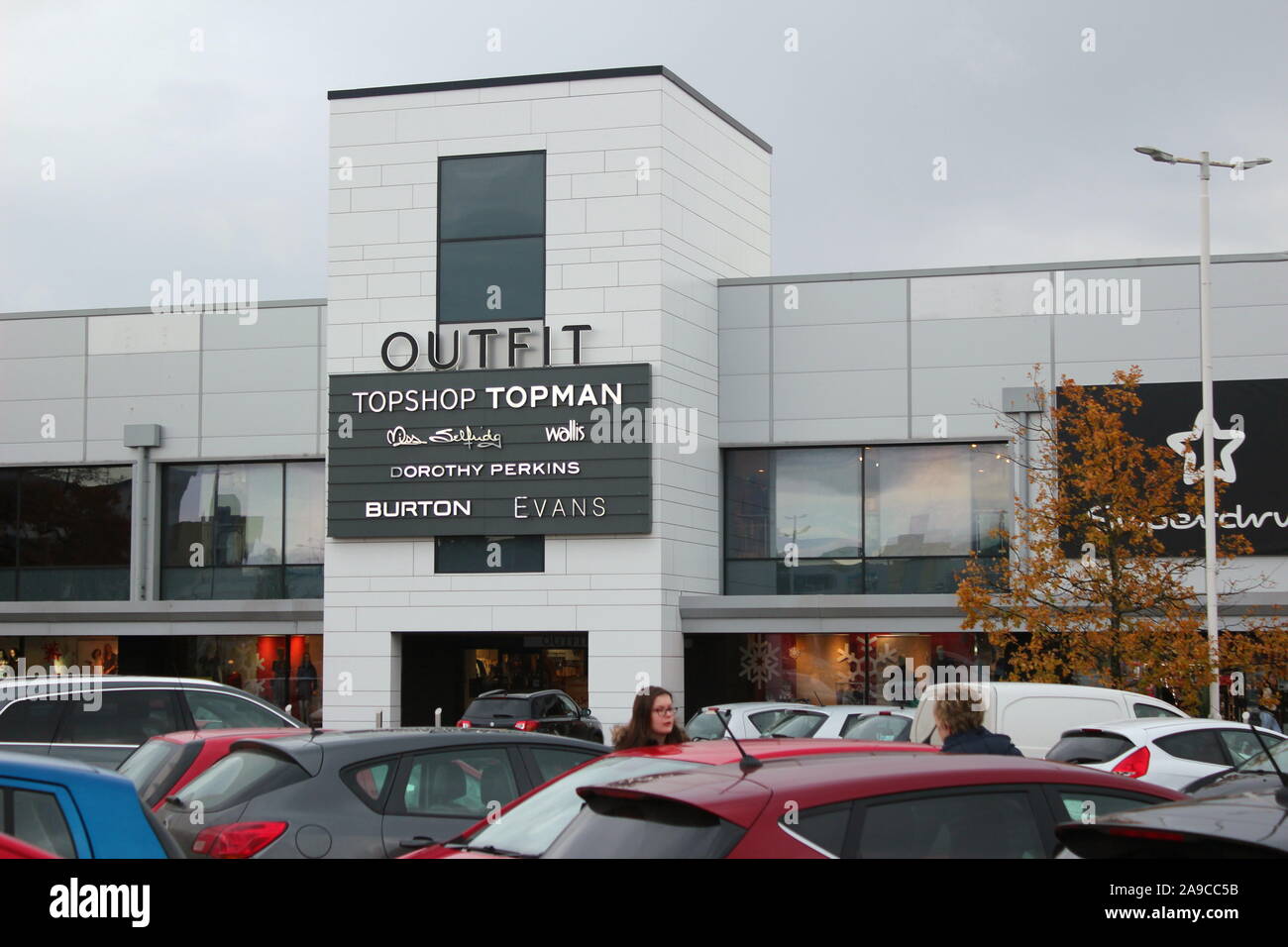 Cheshire Oaks Designer retail outlet, Cheshire, England,UK Stock Photo ...