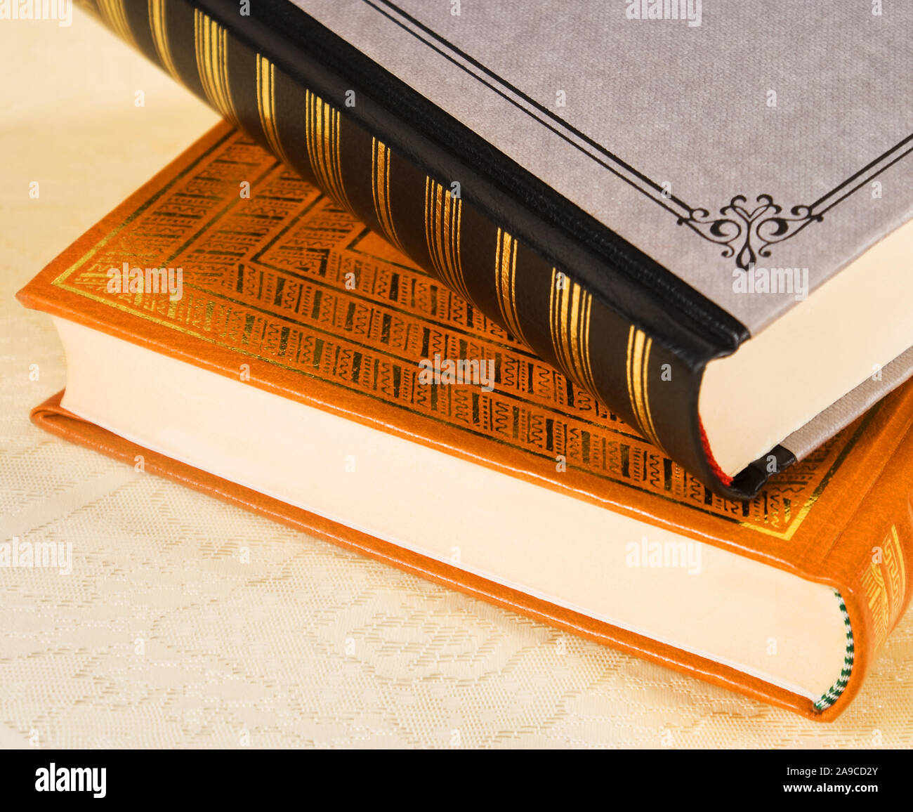 Traditional Books close up Stock Photo - Alamy