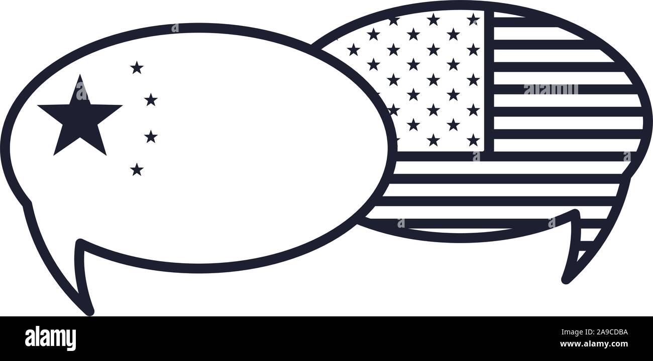 commercial war between china and usa vector design Stock Vector Image ...