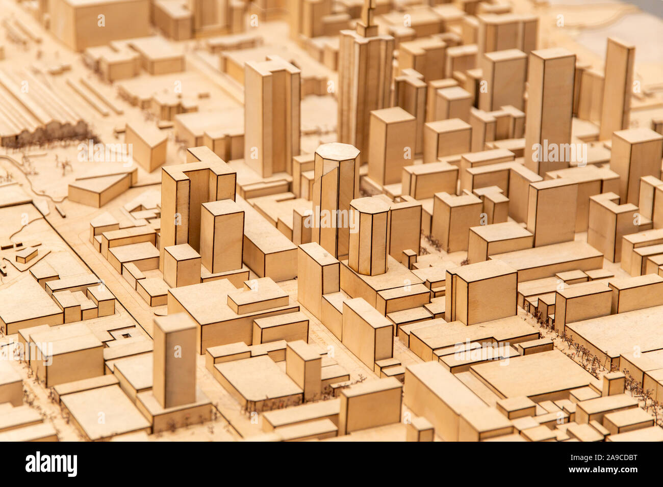 Cardboard model architecture hi-res stock photography and images - Alamy