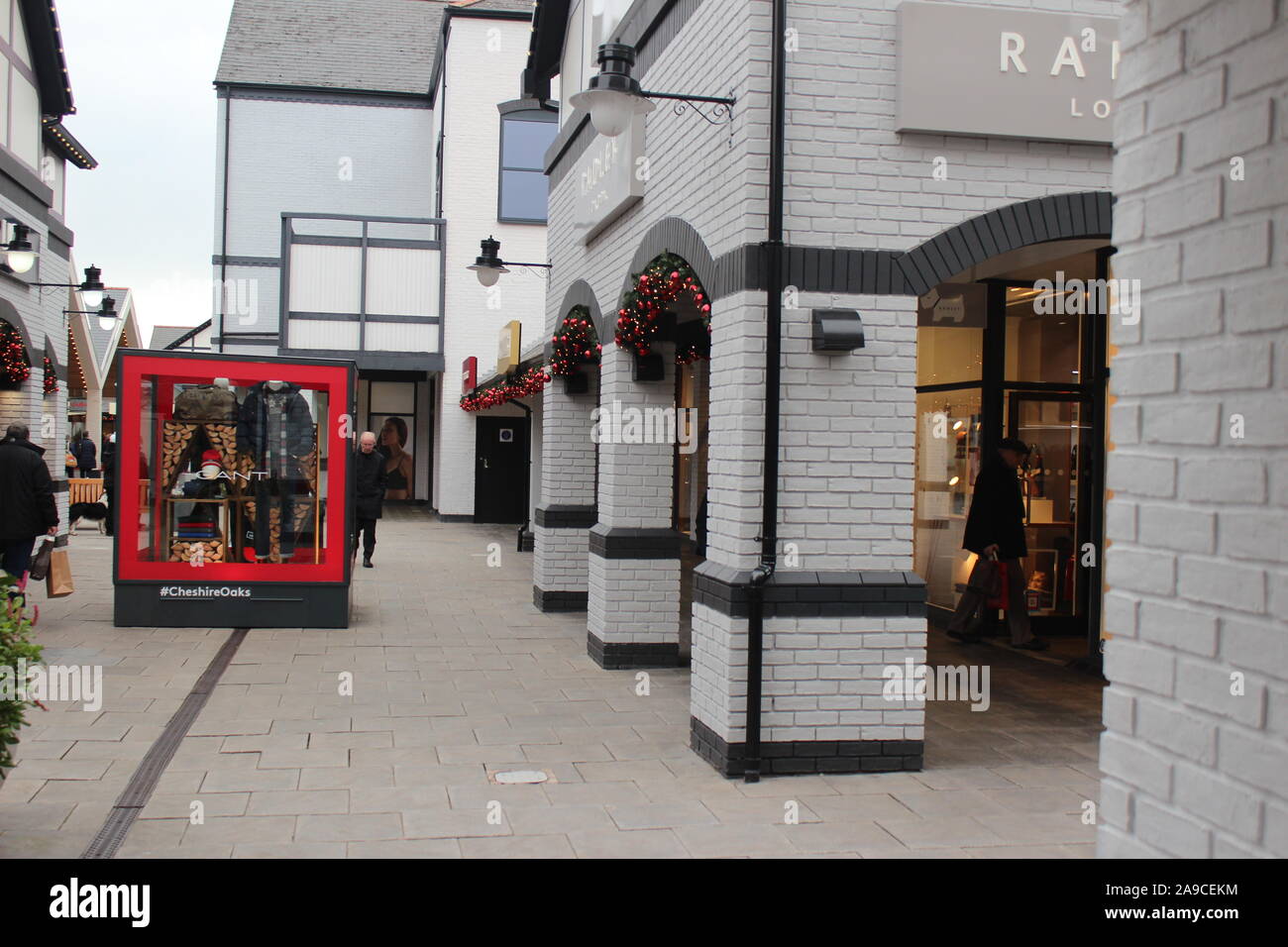 Cheshire Oaks Designer retail outlet, Cheshire, England,UK Stock Photo ...