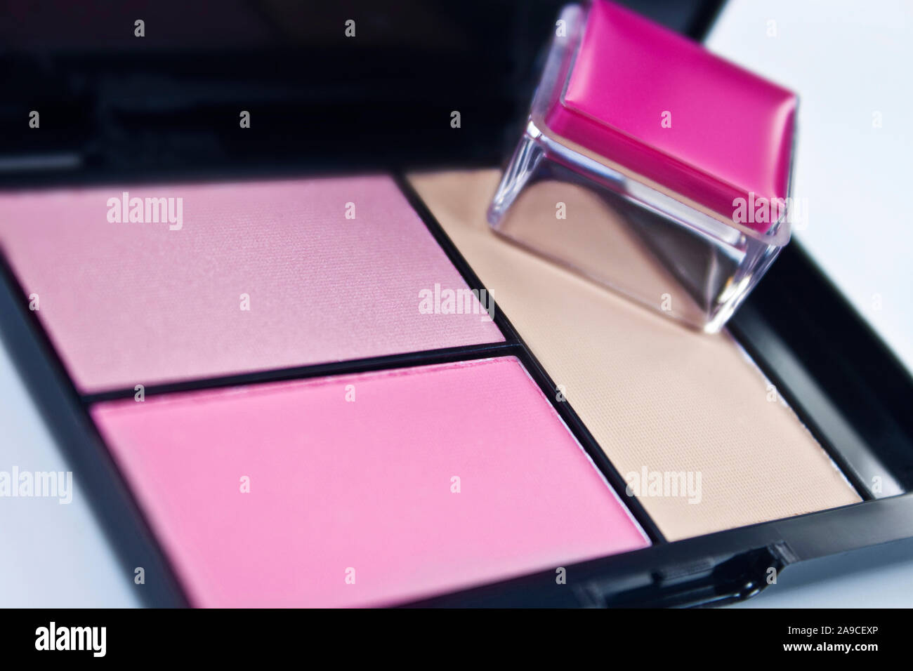 Make up powder various colors Stock Photo - Alamy