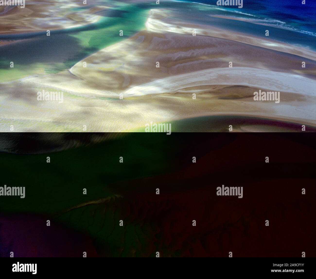 Cook Inlet tidal patterns, great Barrier Reef Marine Park, Queensland ...