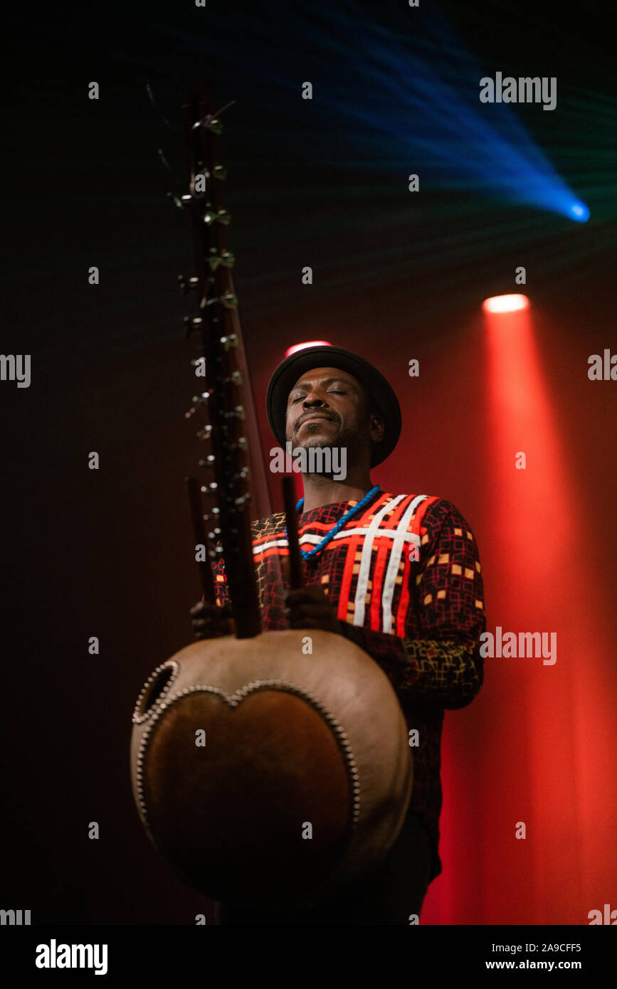 Copenhagen, Denmark. 12th, November 2019. The Gambian singer and ...