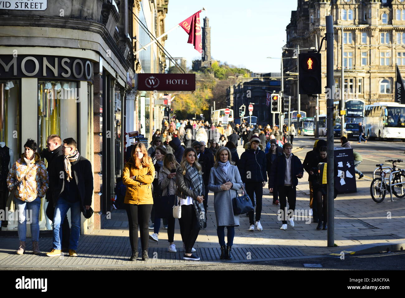 Everyday Life in a European City Stock Photo - Alamy