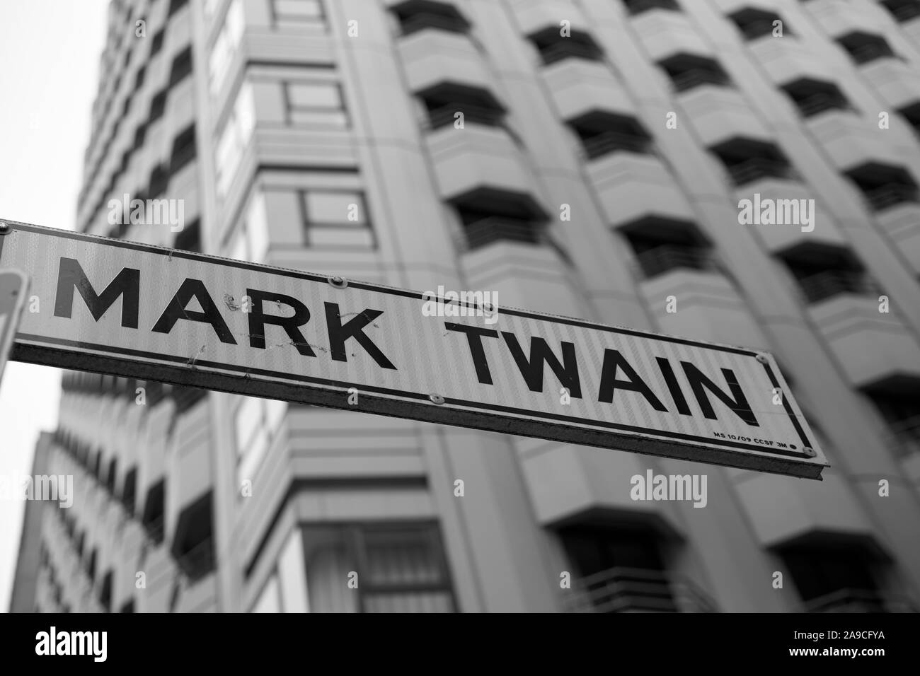 SAN FRANCISCO, CALIFORNIA, USA - May 14, 2018: Road sign with the ...