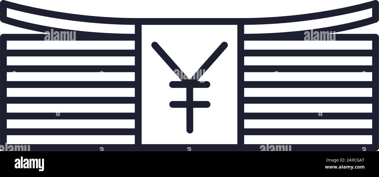 Isolated chinese yuan bills vector design Stock Vector Image & Art - Alamy