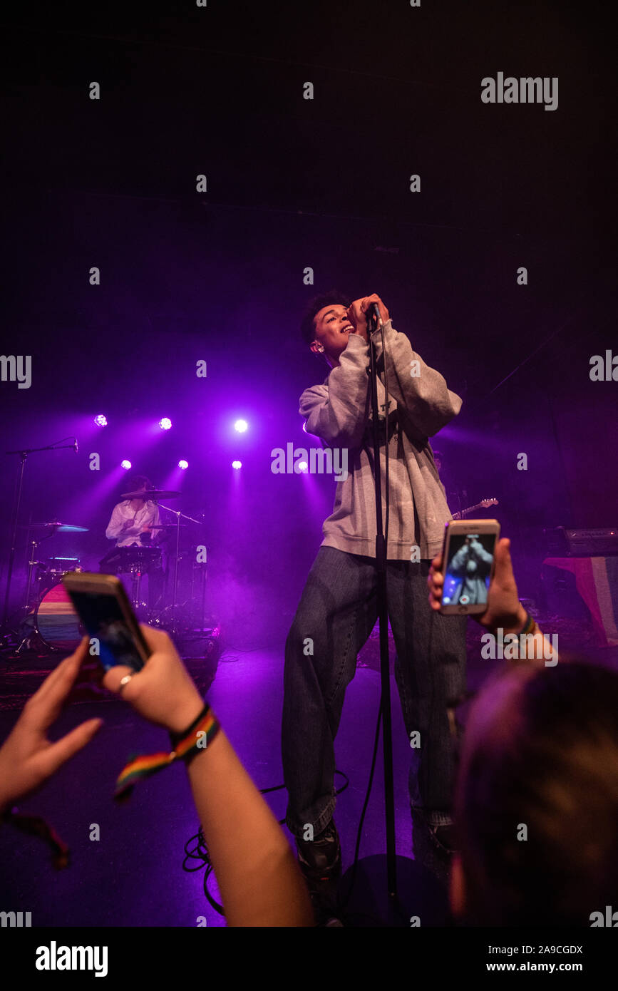 Copenhagen, Denmark. 12th, November 2019. The American singer and ...