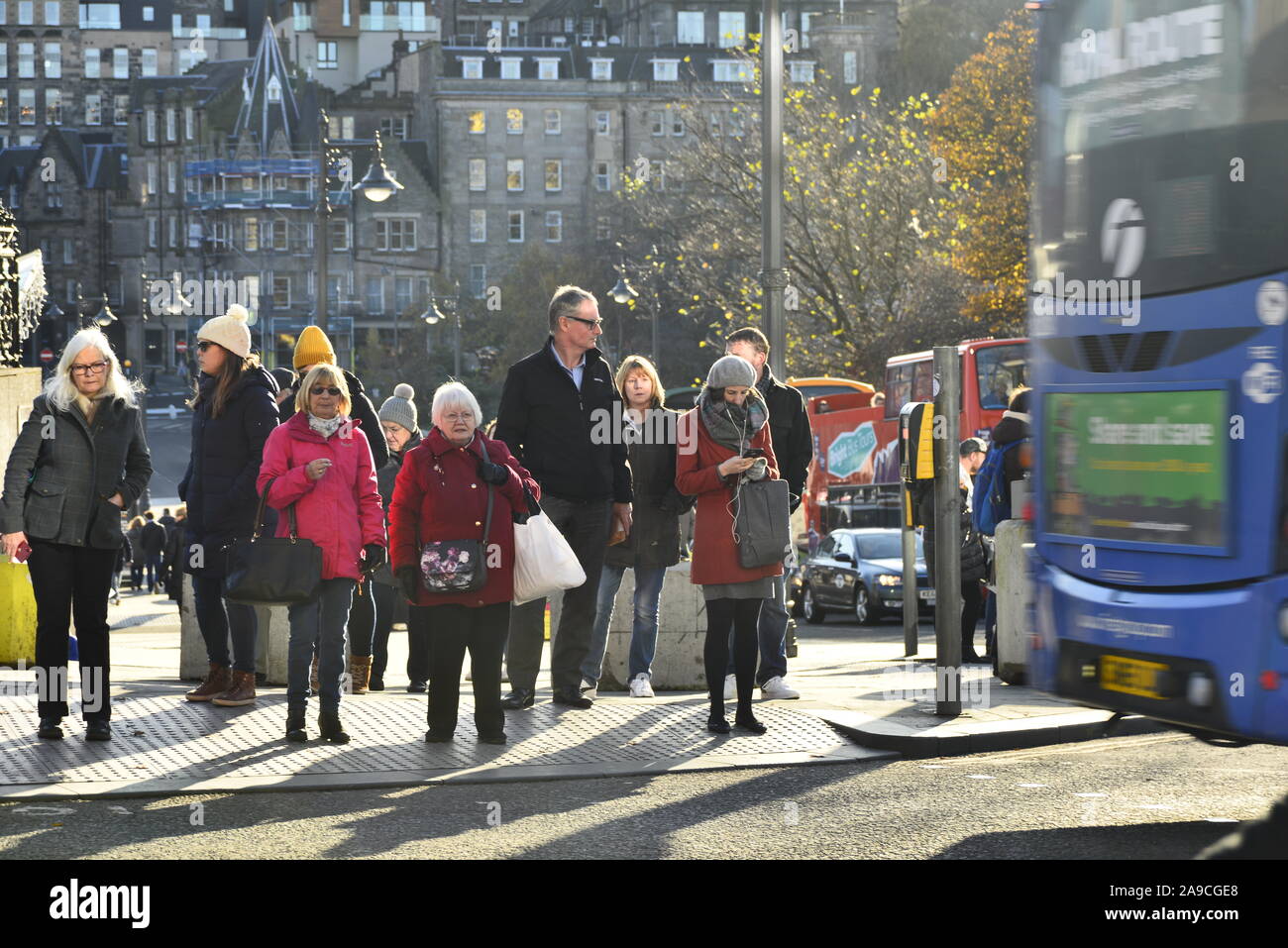 Everyday Life in a European City Stock Photo - Alamy