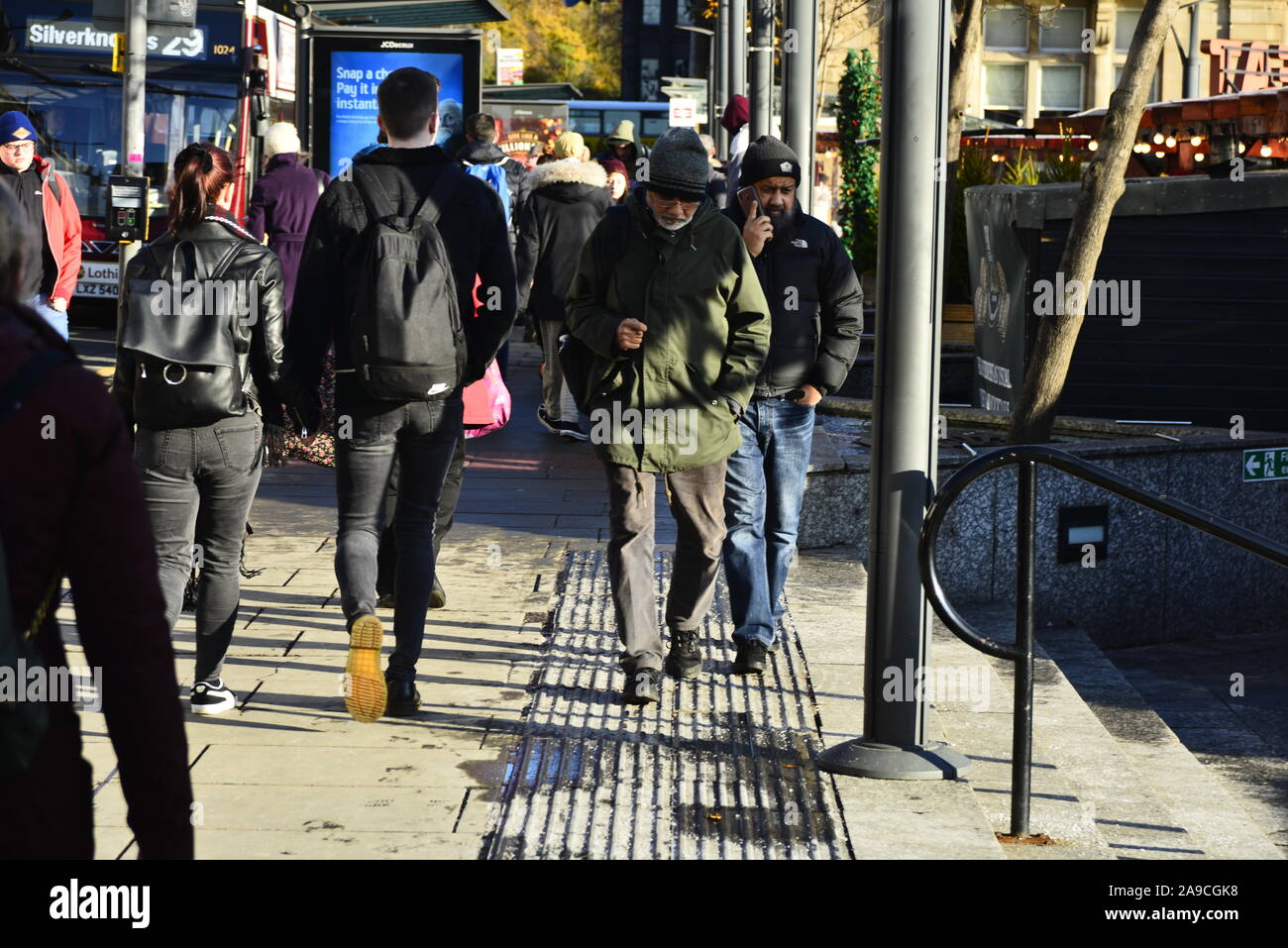 Everyday Life in a European City Stock Photo - Alamy